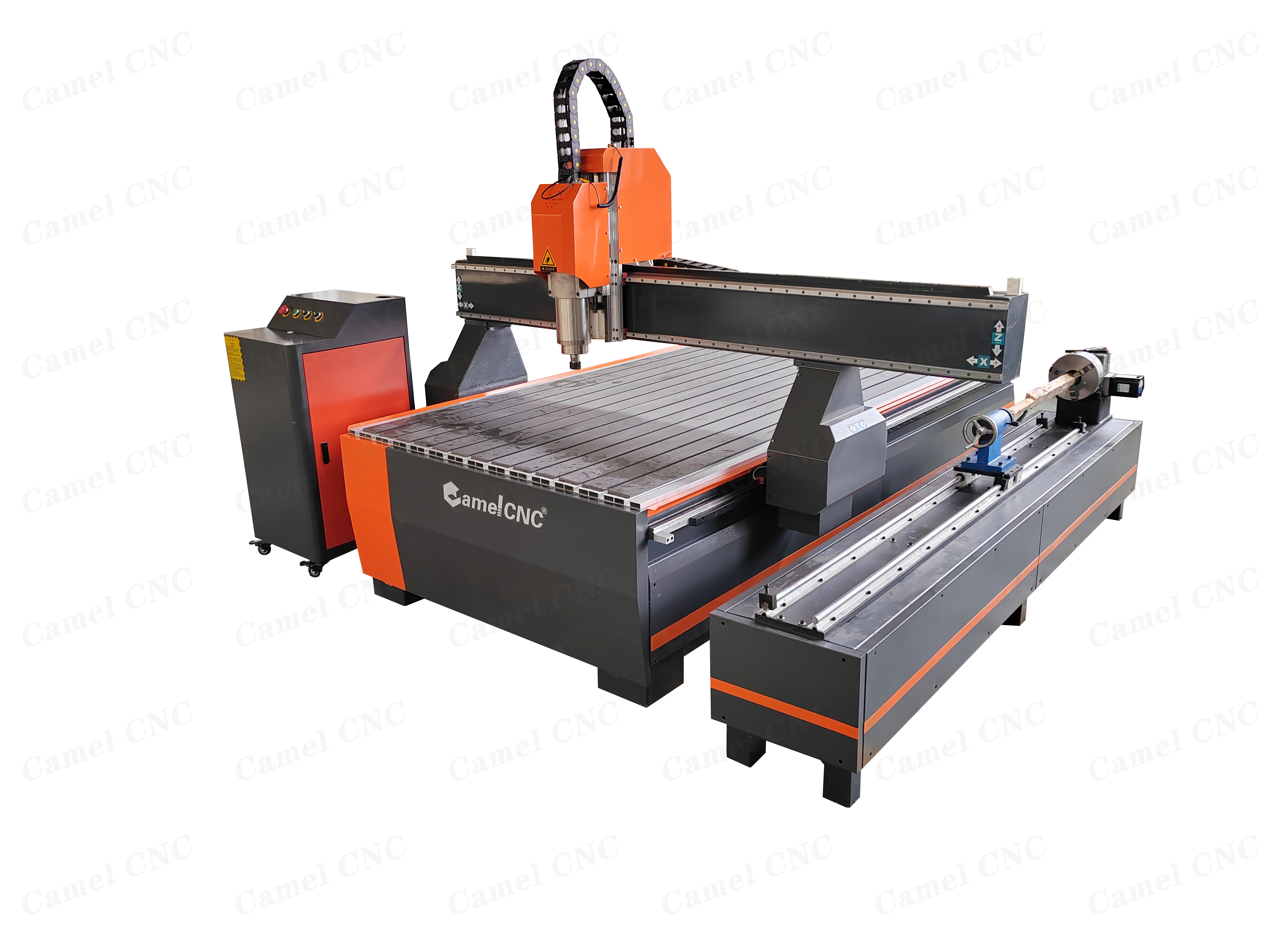 CA-1325 CNC ROUTER WITH ROTARY AXIS_4 Axis Rotary CNC Router_CNC Router_Product_CAMEL CNC